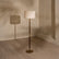 Chester | Walnut & Brass Floor Lamp – Burbeck At Home